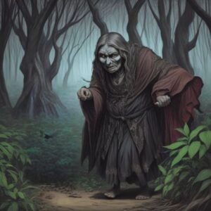 Capelobo - Lenda sombria - Descrição completa do Capelobo