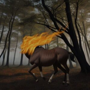 Capelobo - Lenda sombria - Descrição completa do Capelobo