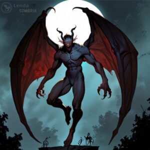 Capelobo - Lenda sombria - Descrição completa do Capelobo