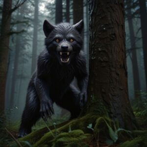 Capelobo - Lenda sombria - Descrição completa do Capelobo